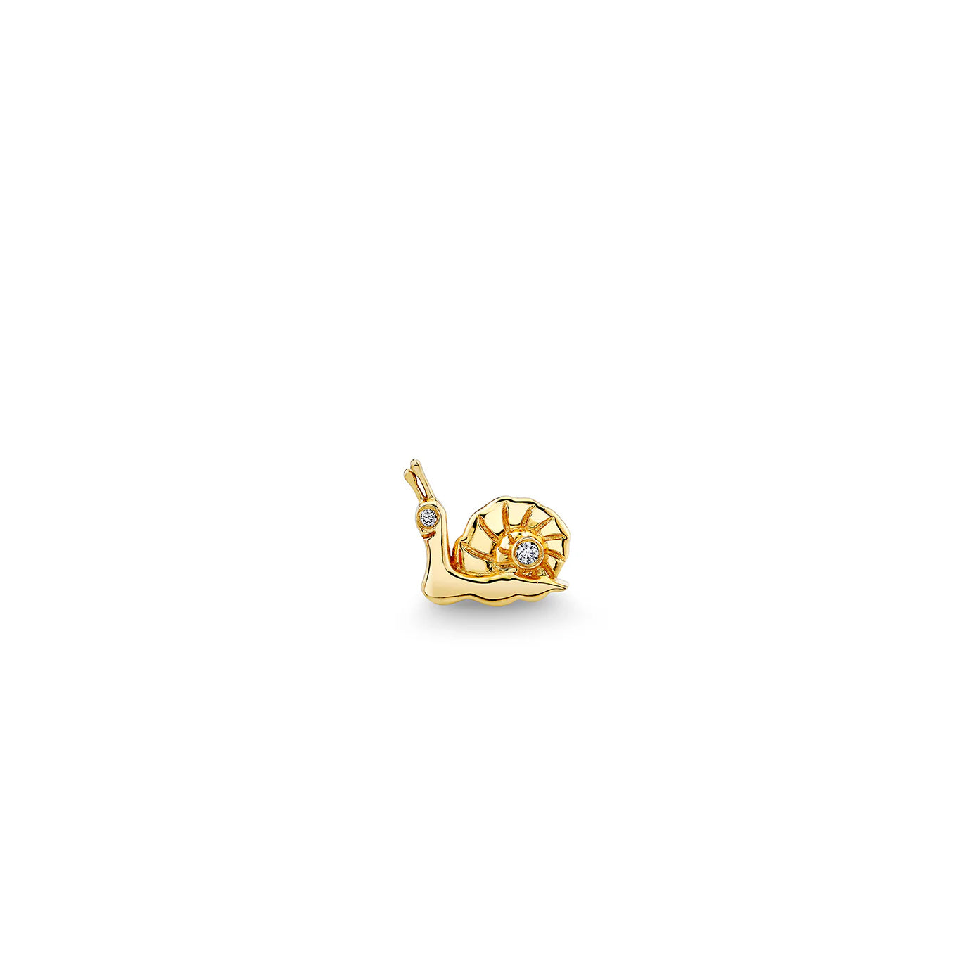 Shop Sydney Evan 14k Gold & Diamond Snail Stud
