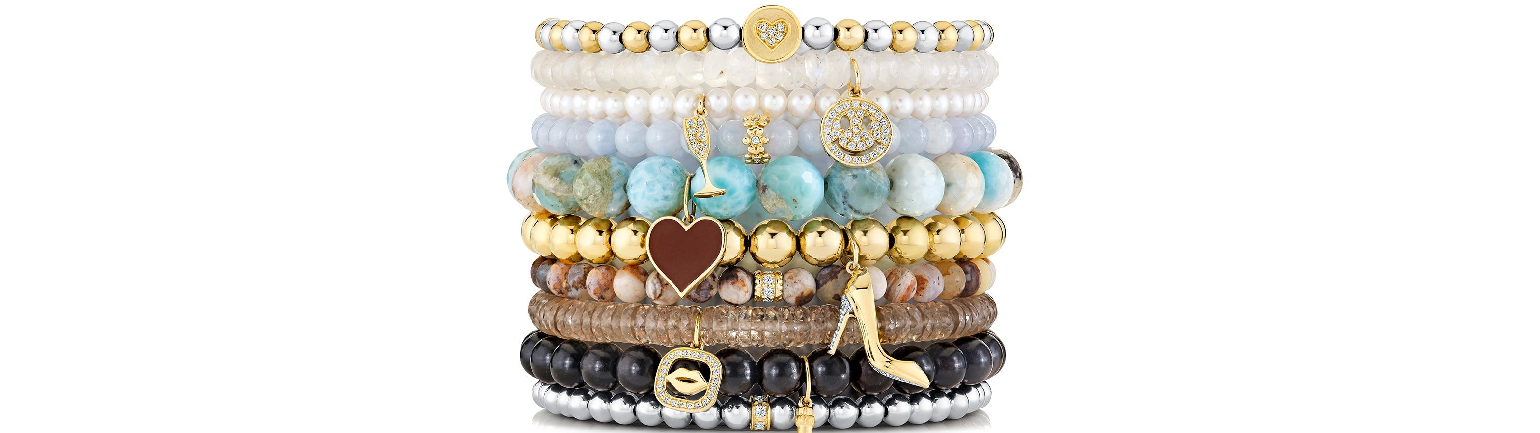 Sydney Evan 14k Holiday Stack