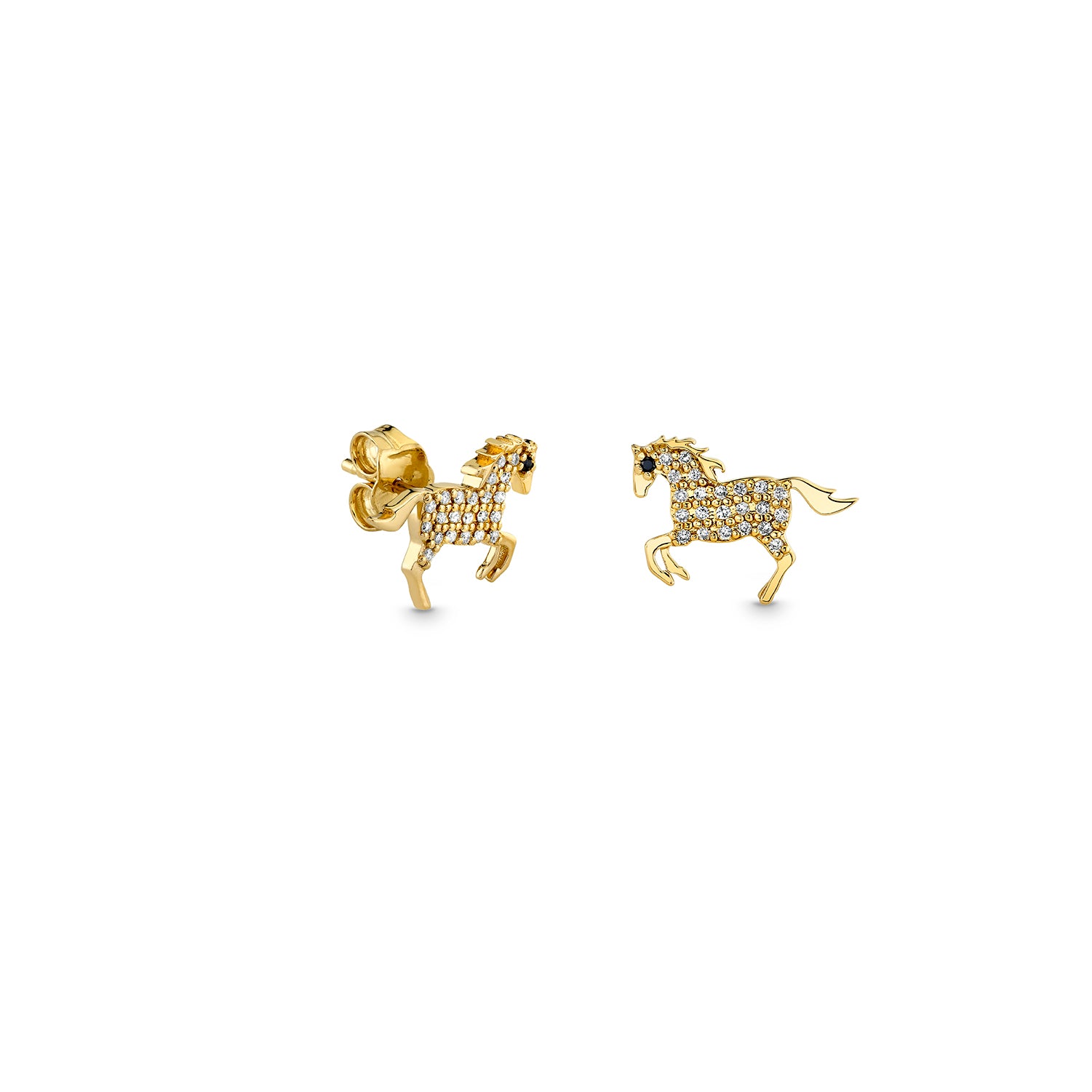 Shop Sydney Evan Kids Collection Kids Collection Gold & Diamond Horse Stud
