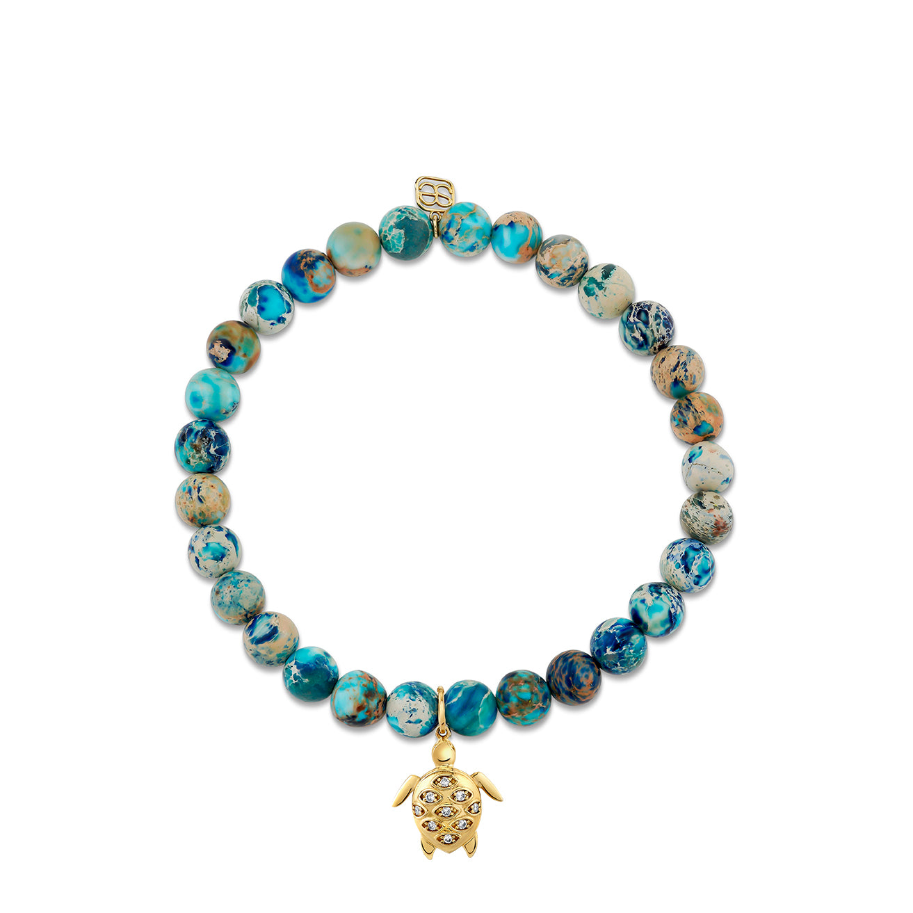 Shop Sydney Evan 14k Gold & Diamond Turtle on Jasper