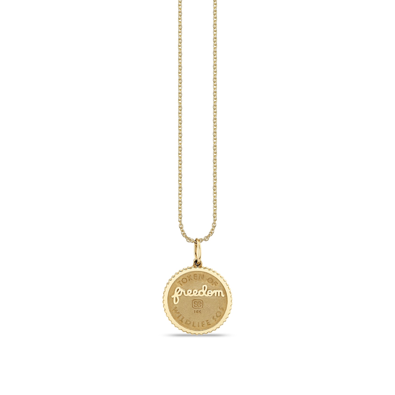 Sydney Evan x Wildlife SOS Gold & Diamond Elephant Coin