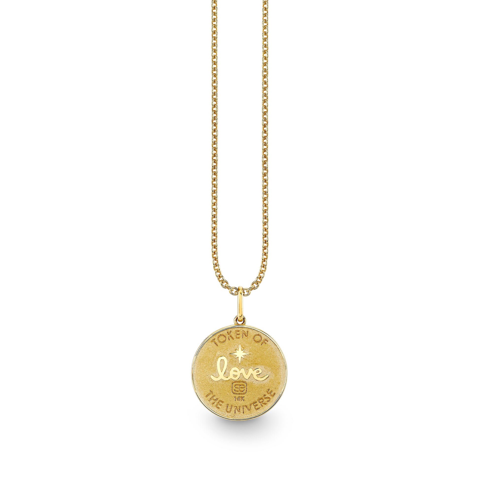Shop Sydney Evan 14k Gold & Diamond The Universe Coin