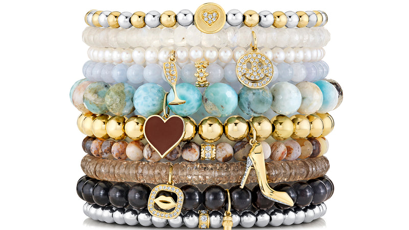 Sydney Evan 14k Holiday Stack