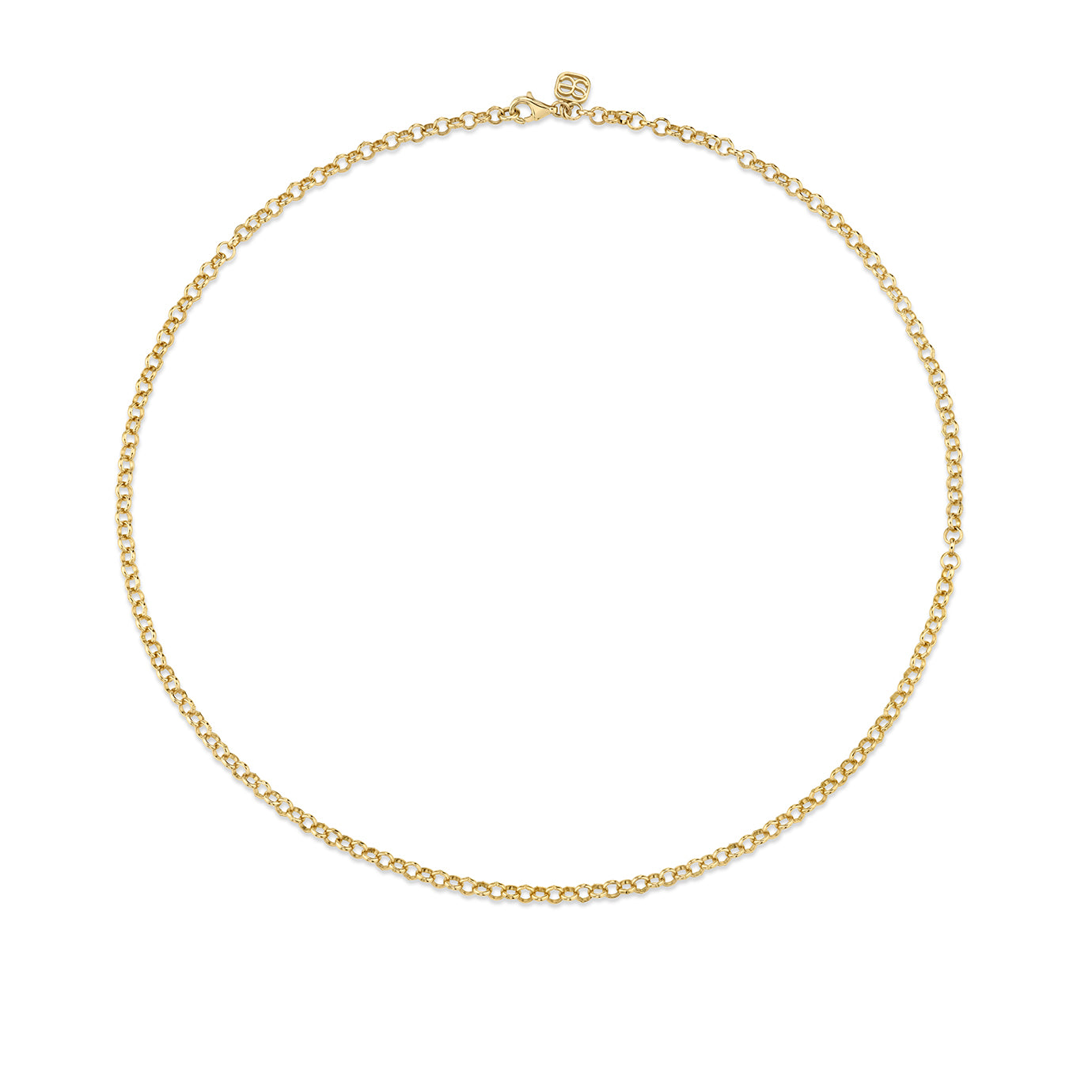 Shop Sydney Evan 14k Gold Small Rolo Chain
