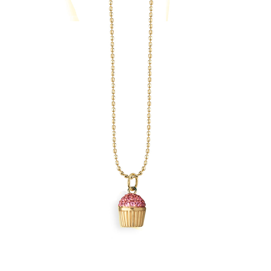 Cupcake necklace charm store